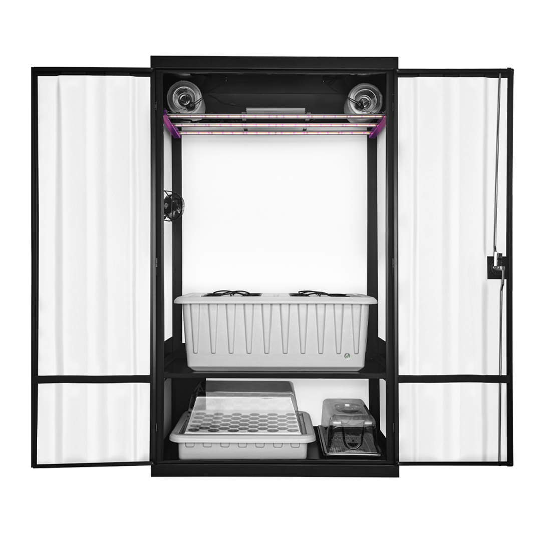 Trinity Smart Hydroponic Grow Closet System - Grow Strong Industries ...