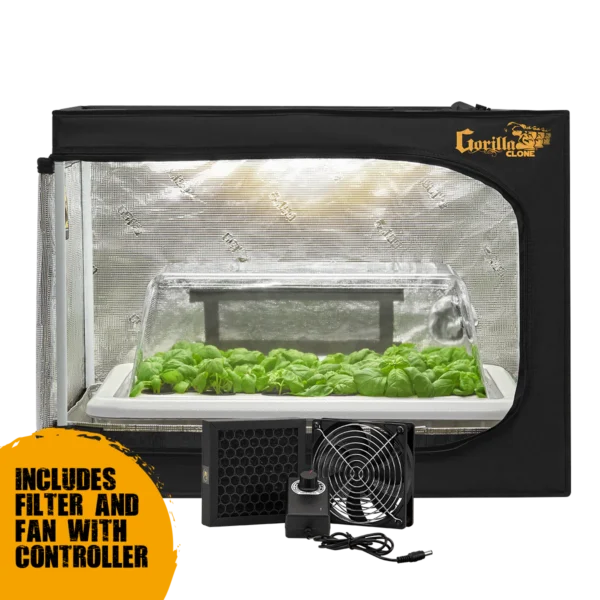 Hydroponic 50 Site Clone Tent Kit - Grow Strong Industries Indoor ...
